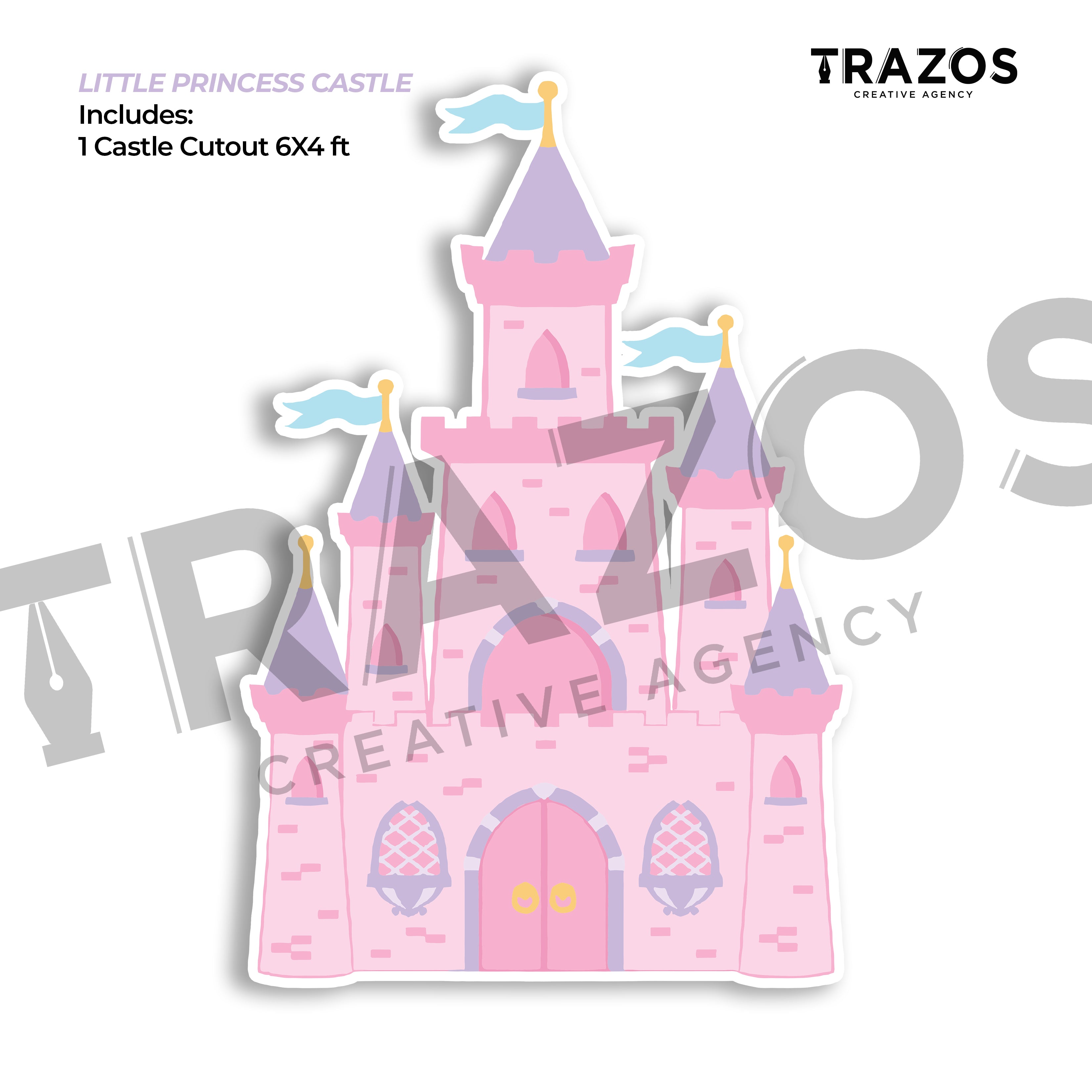 Pastel Colors Castle – Trazos Props