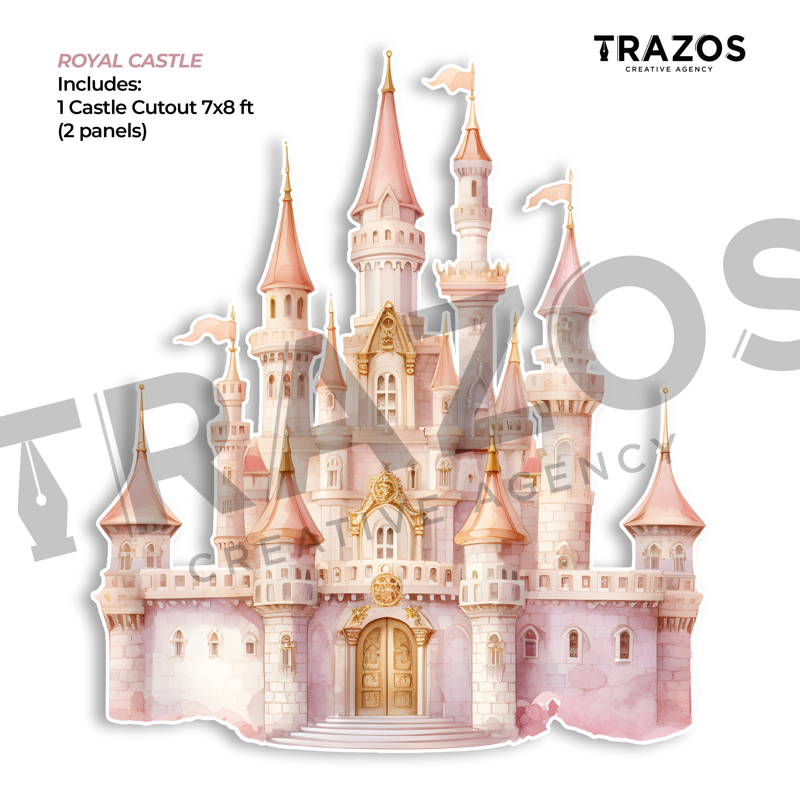 Pink Bows Backdrop – Trazos Props